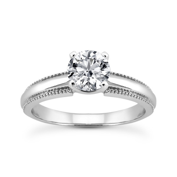 Solitaire Ring Settings | All Precious Metals and Styles