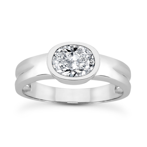 Solitaire Ring Settings | All Precious Metals and Styles