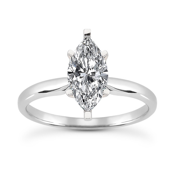 Solitaire Ring Settings | All Precious Metals and Styles