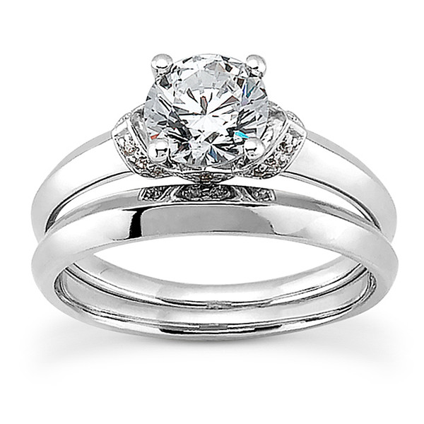 Matching Engagement Ring and Wedding Band Sets