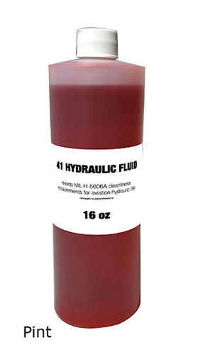 SkySupplyUSA | MIL-H-5606A HYDRAULIC FLUID PINT WITH SCREW CAP | MIL-H ...