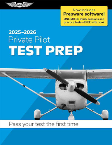 SkySupplyUSA | ASA 2025/2026 Private Pilot Test Prep | ASA-TP-P-25/26