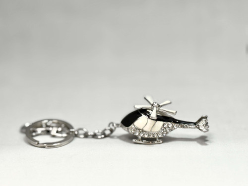 SkySupplyUSA | Crystal Helicopter Keychain | helikc