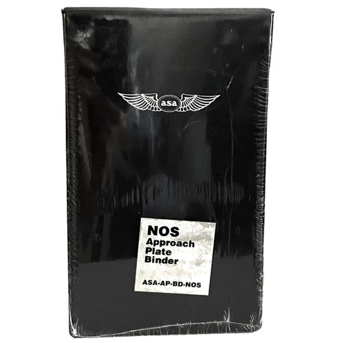SkySupplyUSA | 4-Ring NOS/NACO Approach Plate Binder | ASA-AP-BD-NOS