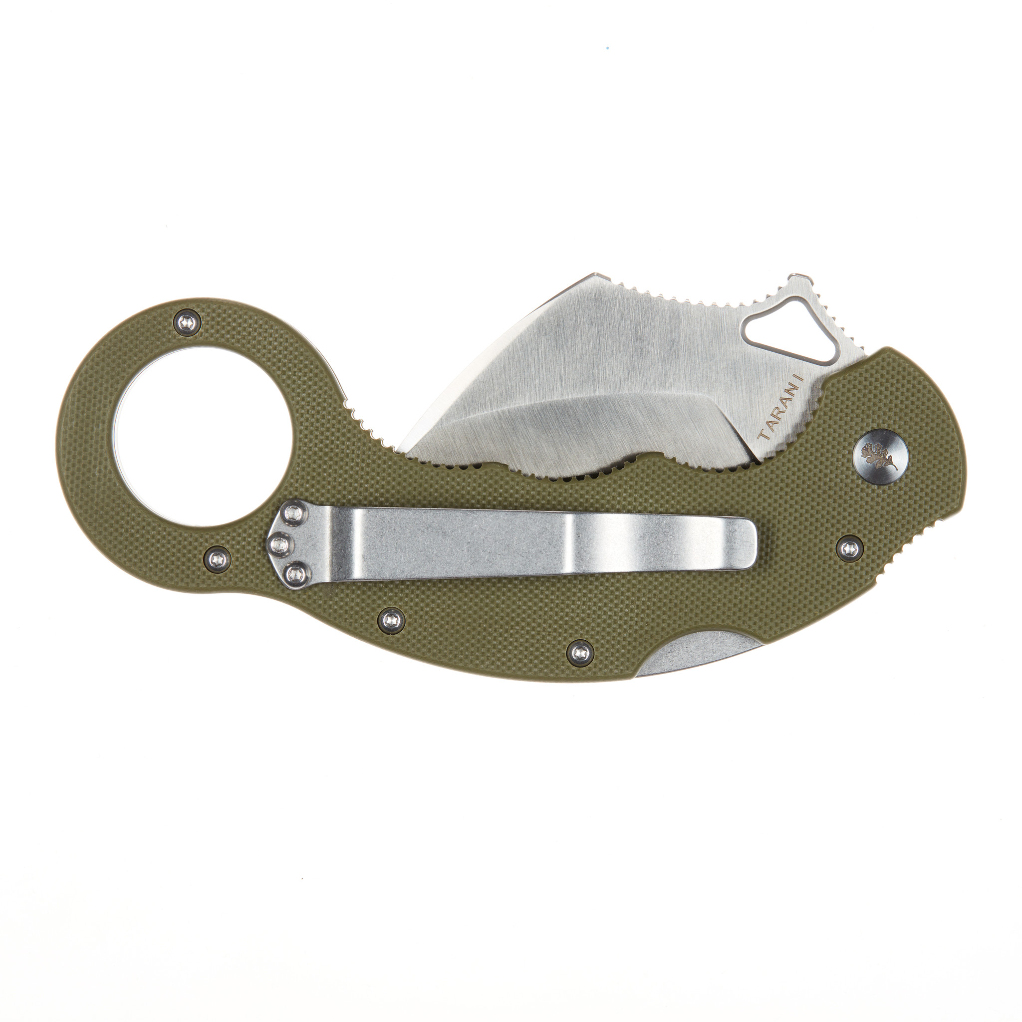 TARANI Journeyman BRAMP Karambit Gen 2 - Green
