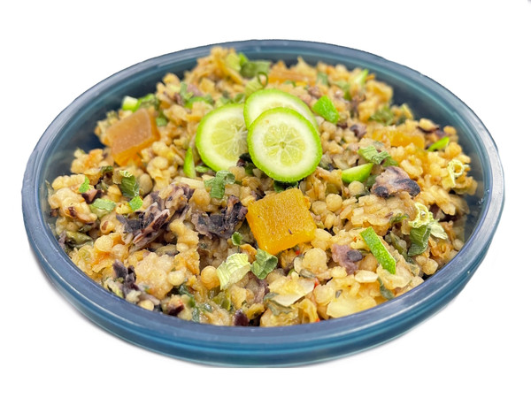 Mojo Mango Cuban Salad with Cabbage and Black Bean Flakes | Outdoor ...