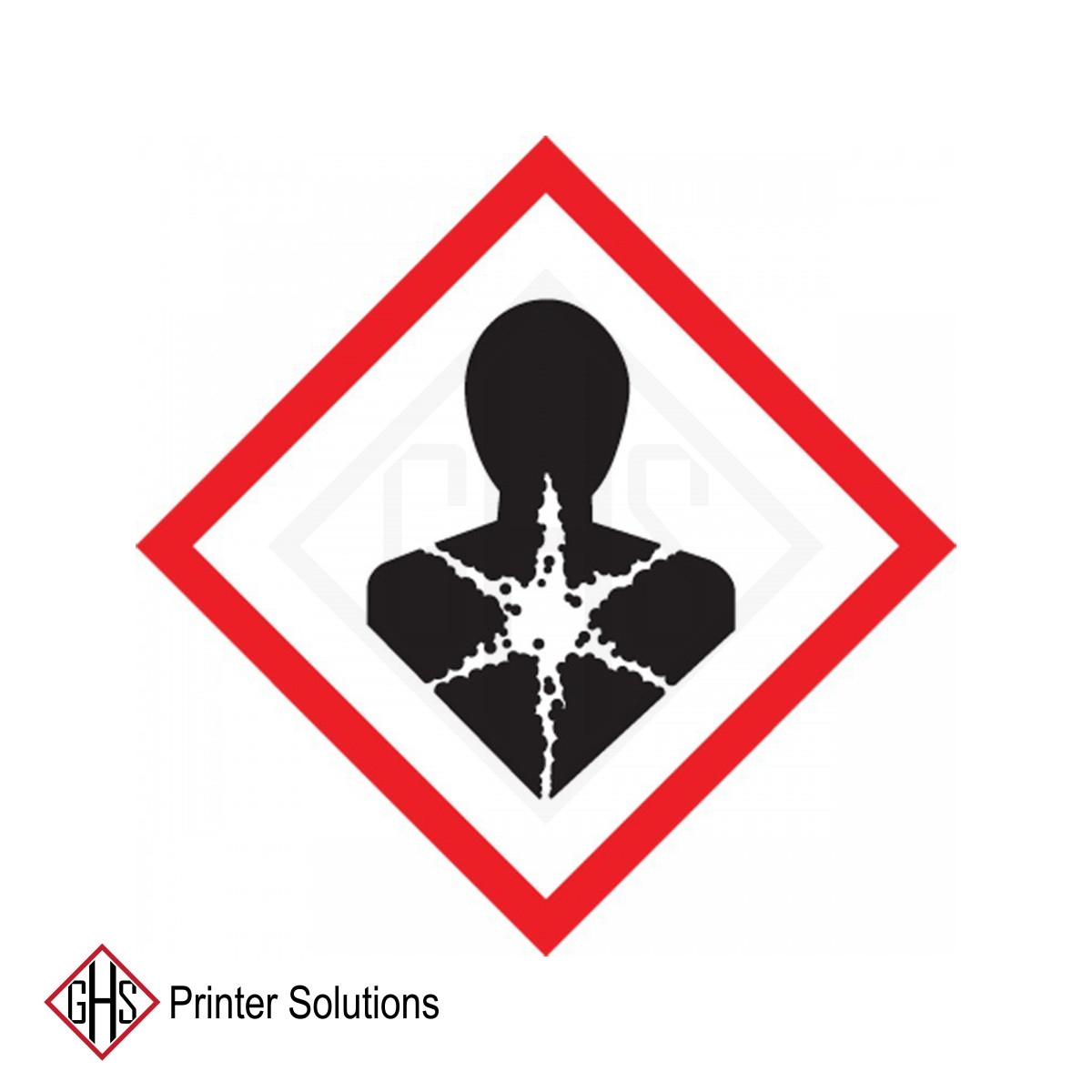 GHS Pictogram Flame Roll