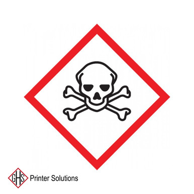 GHS Pictogram Flame Roll