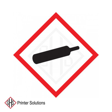 GHS Pictogram Flame Roll