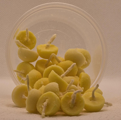 Pure Cow Ghee Cotton Wicks dipped in ghee, ready yo use diya