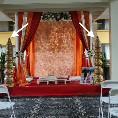 Rental - 4 Chauri for wedding mandap - Tyohar