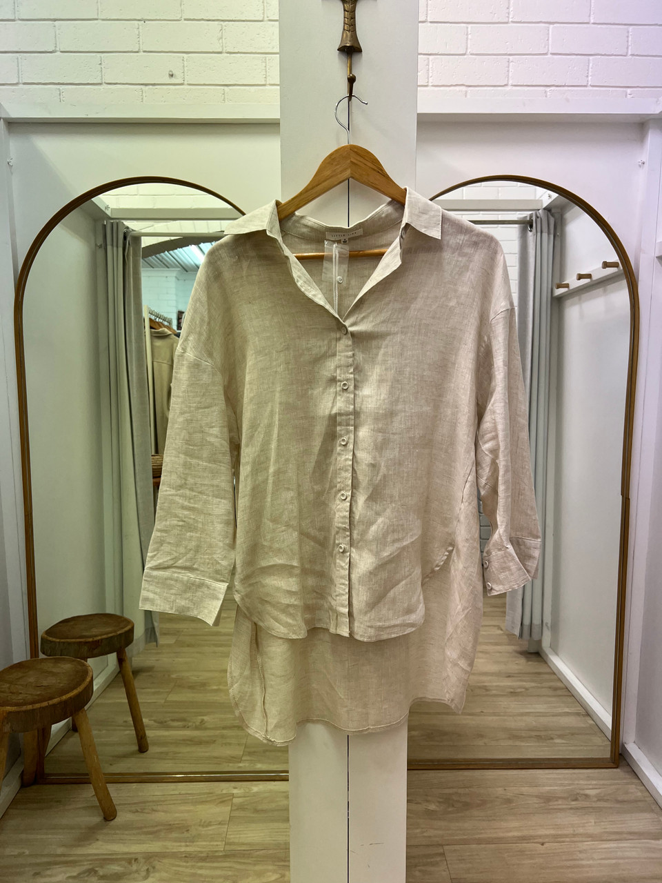 THE BOYFRIEND SHIRT NATURAL - Heidi Beau