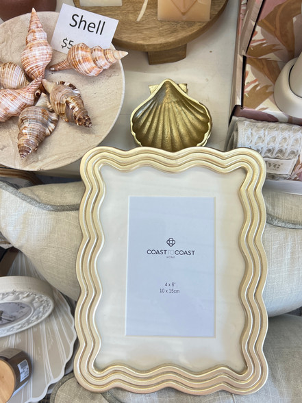 ELLA RESIN FRAME GOLD - Heidi Beau