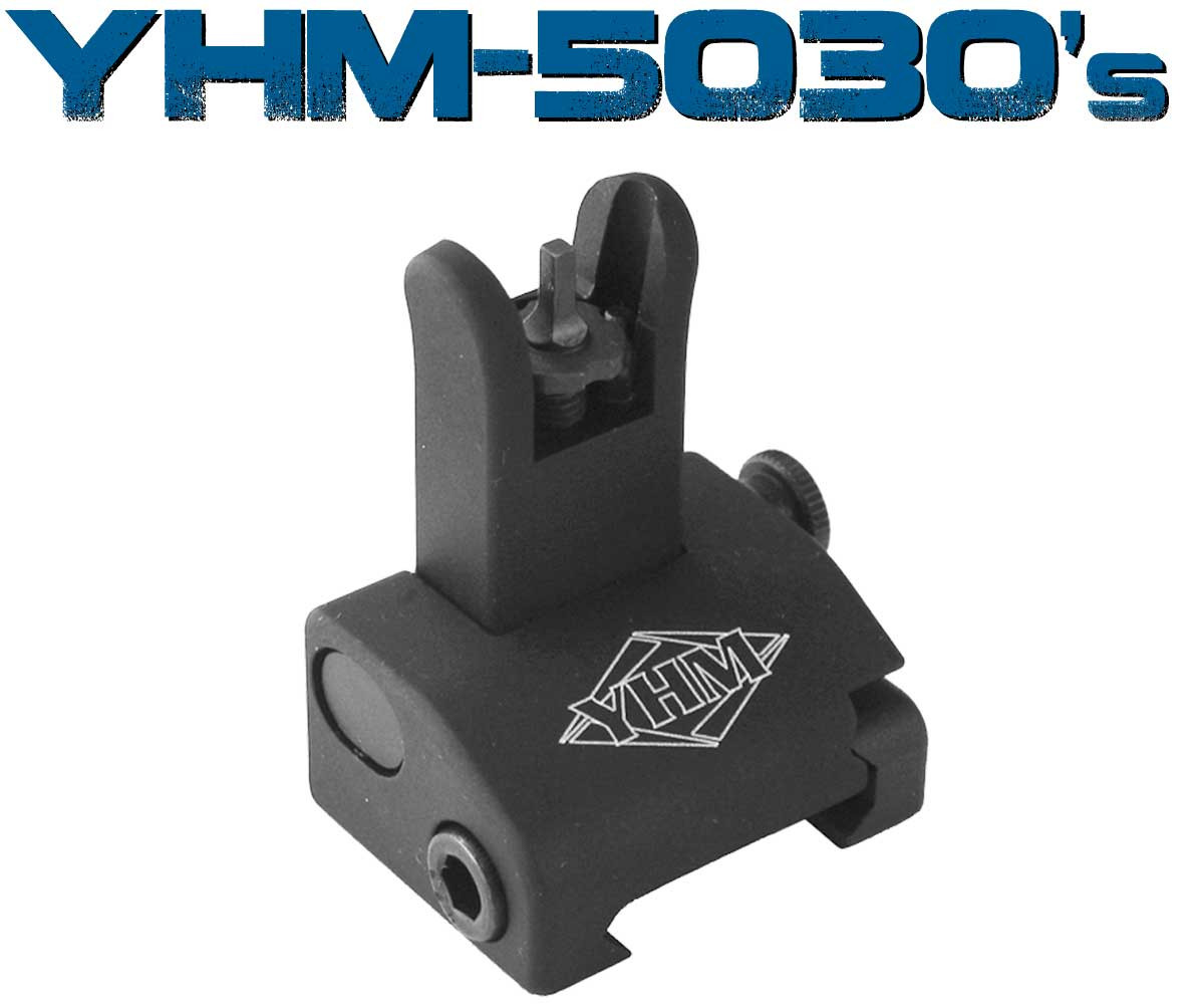 実物 Yankee Hill Machine Q.D.S. BUIS YHM-5040 検】 YHM M4 AR-15 バックアップ フロント ...