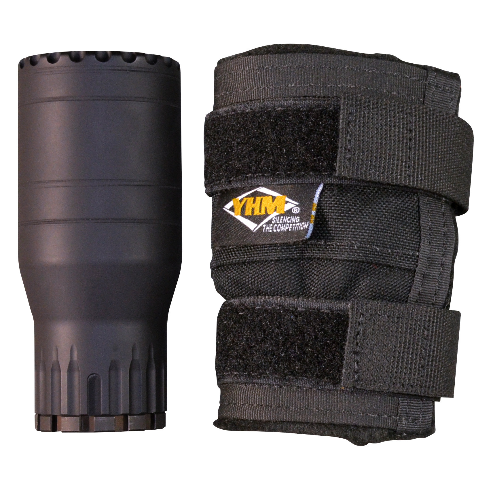 SOUND SUPPRESSOR COVER FAT CAT 4.5" LONG - YHM-HTPFC-4.5 - Yankee Hill ...