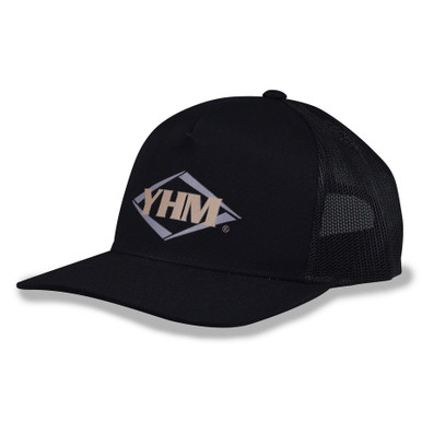 YHM Trucker Snapback Cap - YHM-HAT-BG