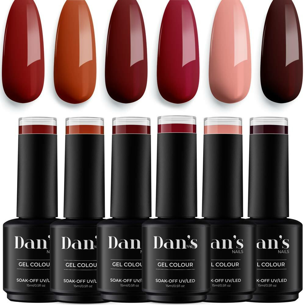Dan's Gel Nail Polish Colors | Soft Gel ONLINE Supply SHOP