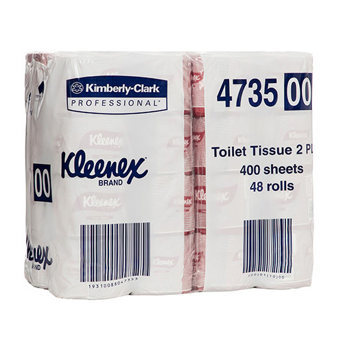 Kleenex Toilet Tissue Maxi Jumbo Roll 2 Ply 400M x 6 Rolls (4782)