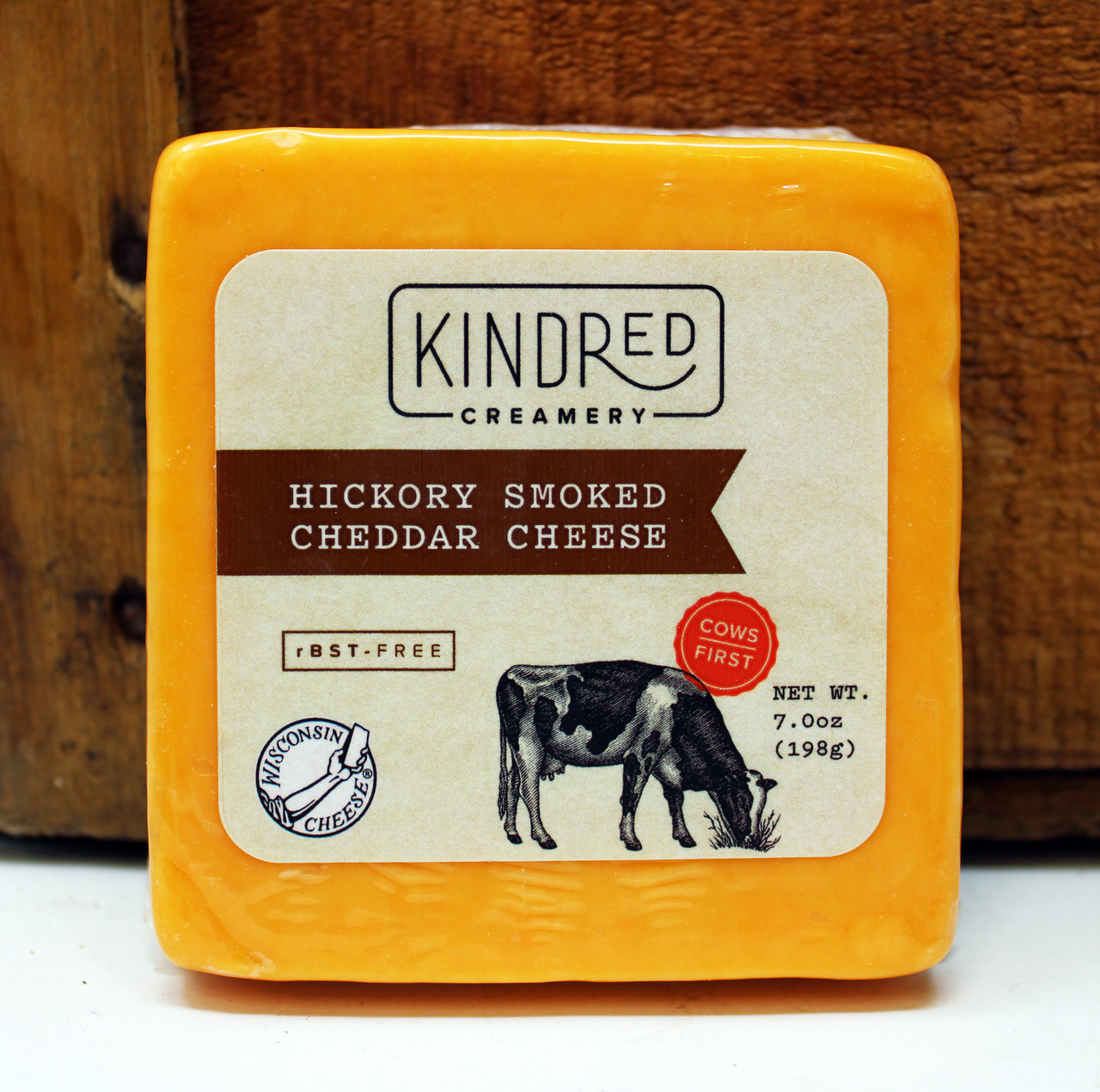 7oz Kindred Hickory Smoked Cheddar Cheese