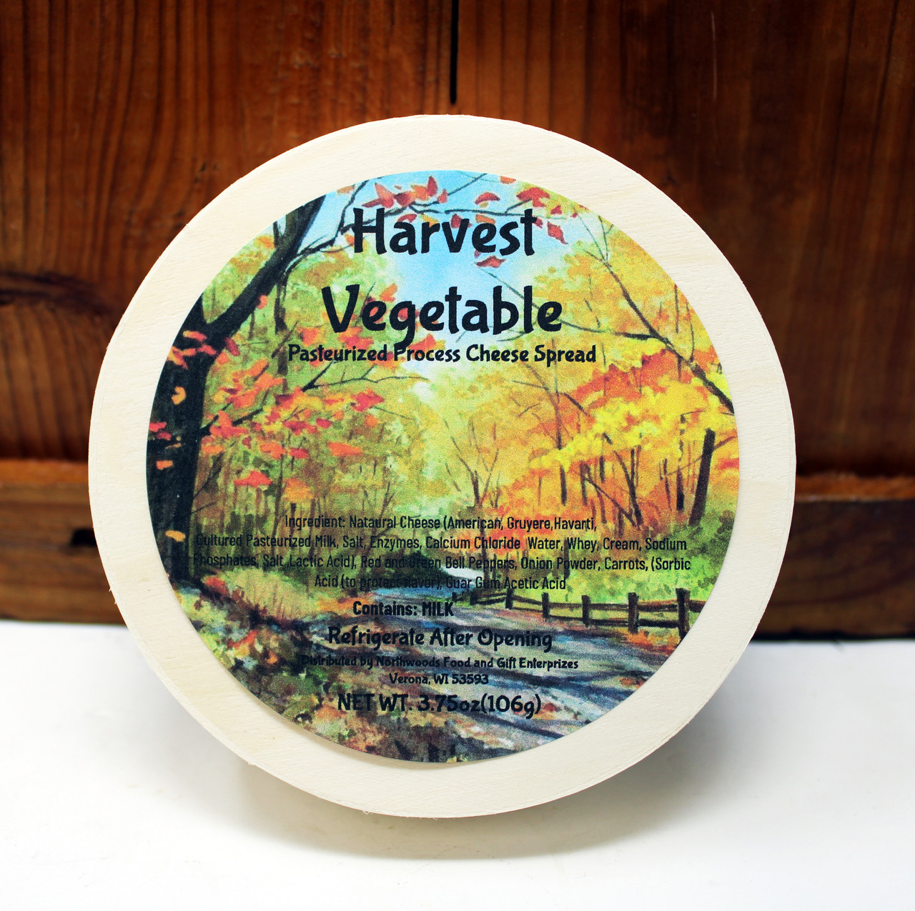 3.75oz Harvest Vegetable Hoop Cheese Spread