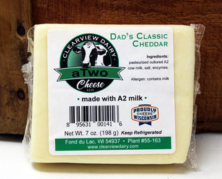 Clearview Dairy 7oz aTwo Classic Cheddar Cheese