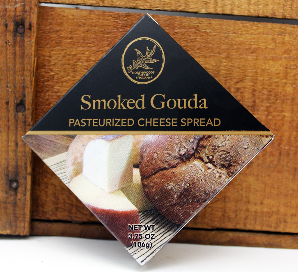 Northwoods Cheese Smoked Gouda Cheese Spread Box Shelf Stable Cheese