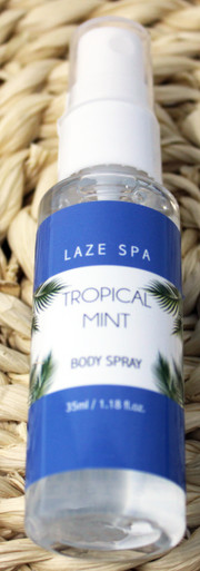 The Laze Spa Tropical Mint Body Spray