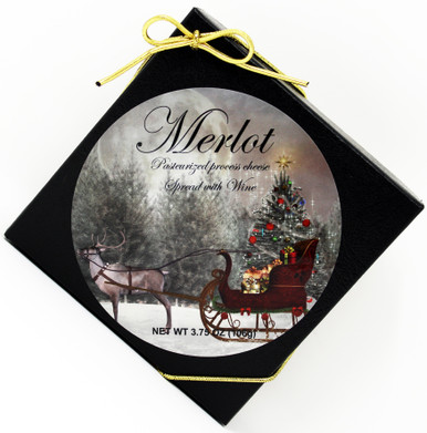 Northwoods Cheese Merlot Cheese Spread Sleigh Black Box Limited ...