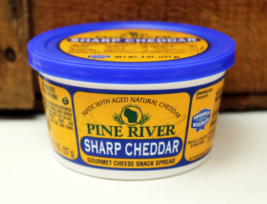 Pine River Sharp Cheddar Cheese Spread Shelf Stable