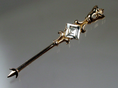 Large Bobley Scepter Brooch