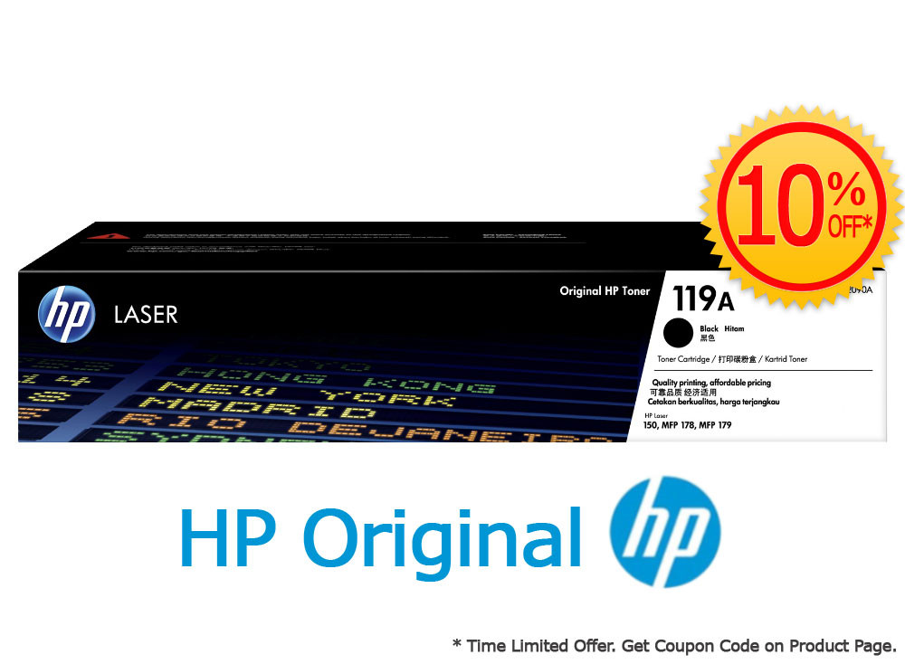 Buy Original HP 119A Black Toner Cartridge (W2090A) | Free Express ...