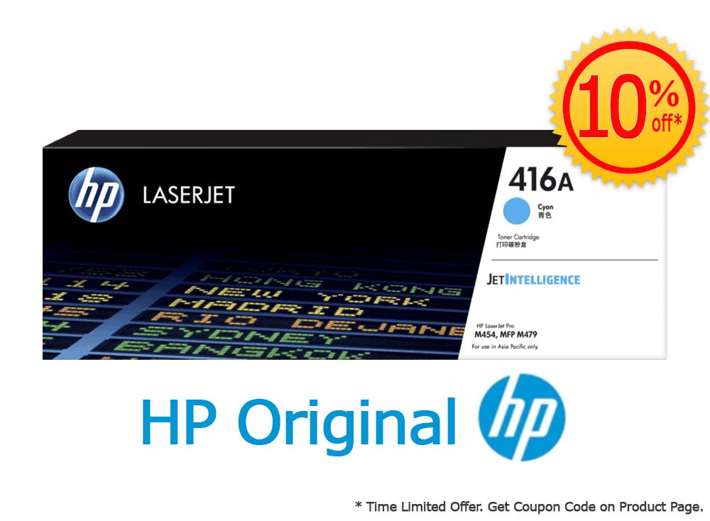 Buy Original HP 416A Cyan Toner Cartridge (W2041A) | Free Express ...