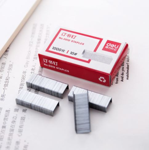 Where to Buy Cheap Deli 0010 Standard Size Staple Bullets No. 10 (1000 ...
