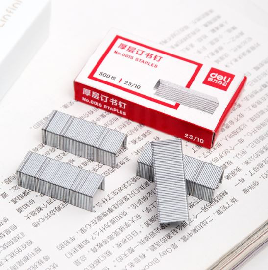 Where to Buy Cheap Deli 0015 Heavy Duty Staple Bullets 23/10 (500-Pin ...