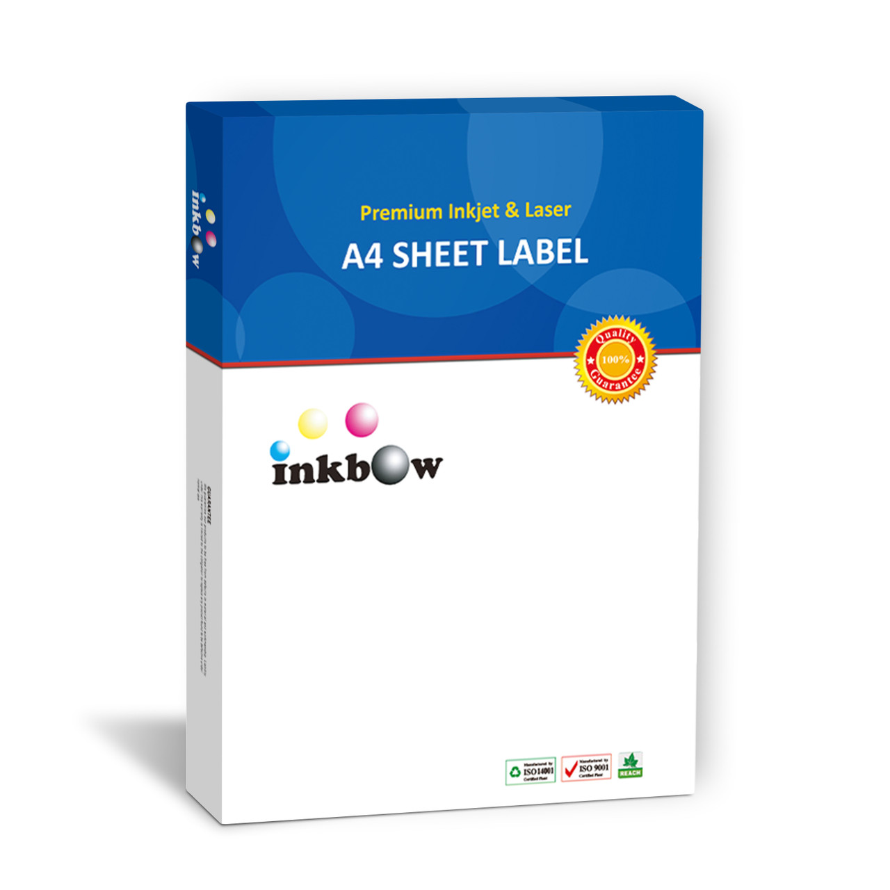Buy A4 Sticker Paper Labels (Matte Yellow) for Inkjet & Laser Printers ...