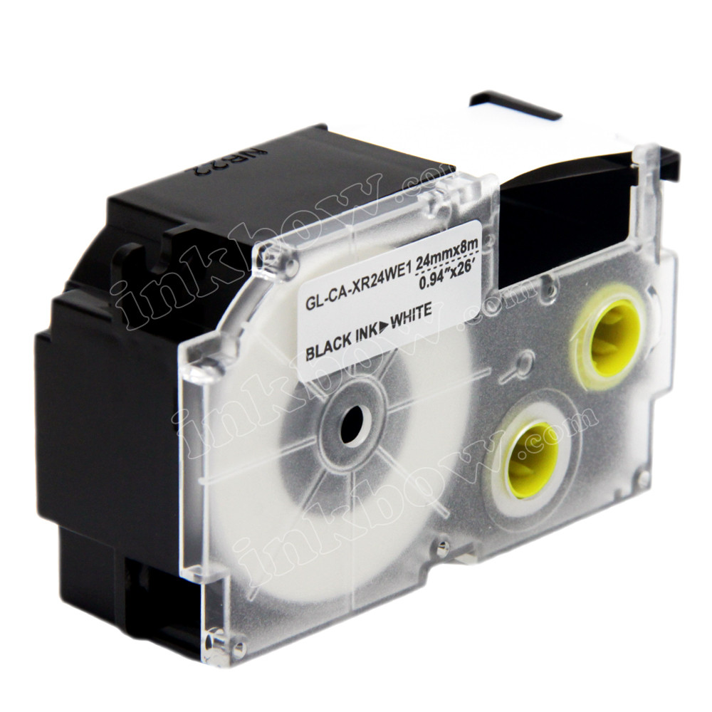 Buy Cheap Compatible EZ-Label XR-24WE1 Label Tape Cartridge for Casio ...