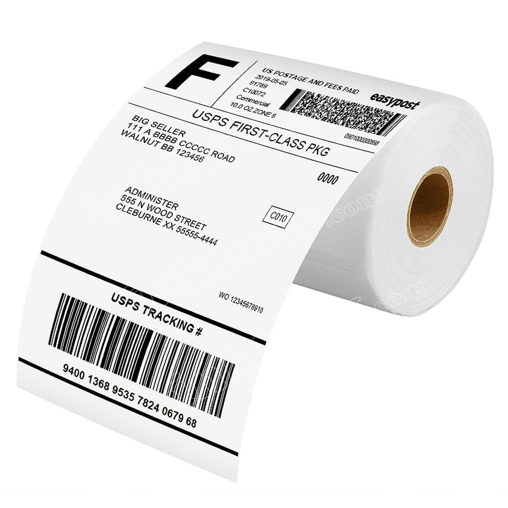 Where To Buy Cheap 4 x 2 Inch Direct Thermal Label Roll 750 pcs for ...