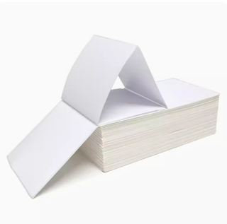 Where To Buy Cheap 4 x 4 Inch Direct Thermal Fanfold Labels 500 pcs for ...