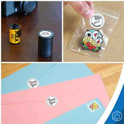 Discover Premium A4 Round Sticker Labels: Perfect for Inkjet & Laser ...