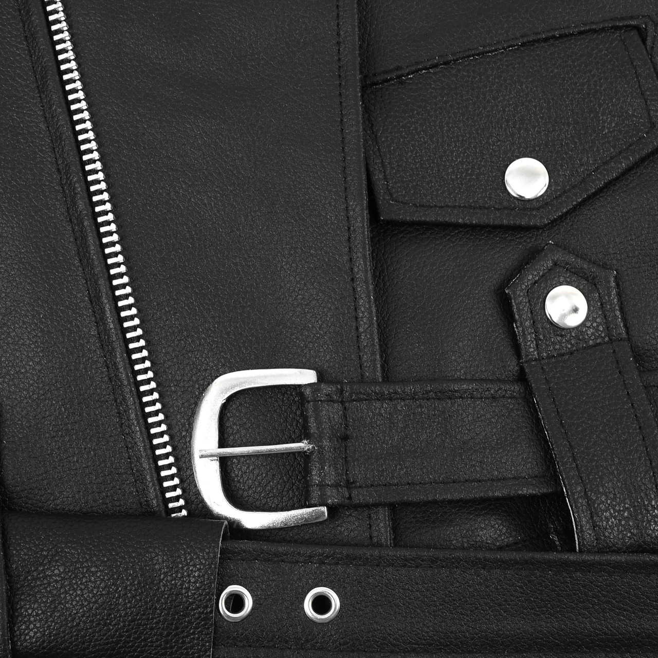 Brando Classic Leather Motorcycle Jacket with Armour & Vents