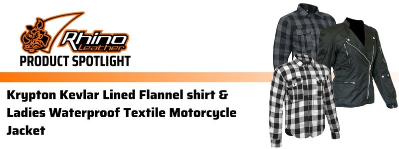 MOTORCYCLE PRODUCT SPOTLIGHT: VENUS & KRYPTON - Rhinoleather