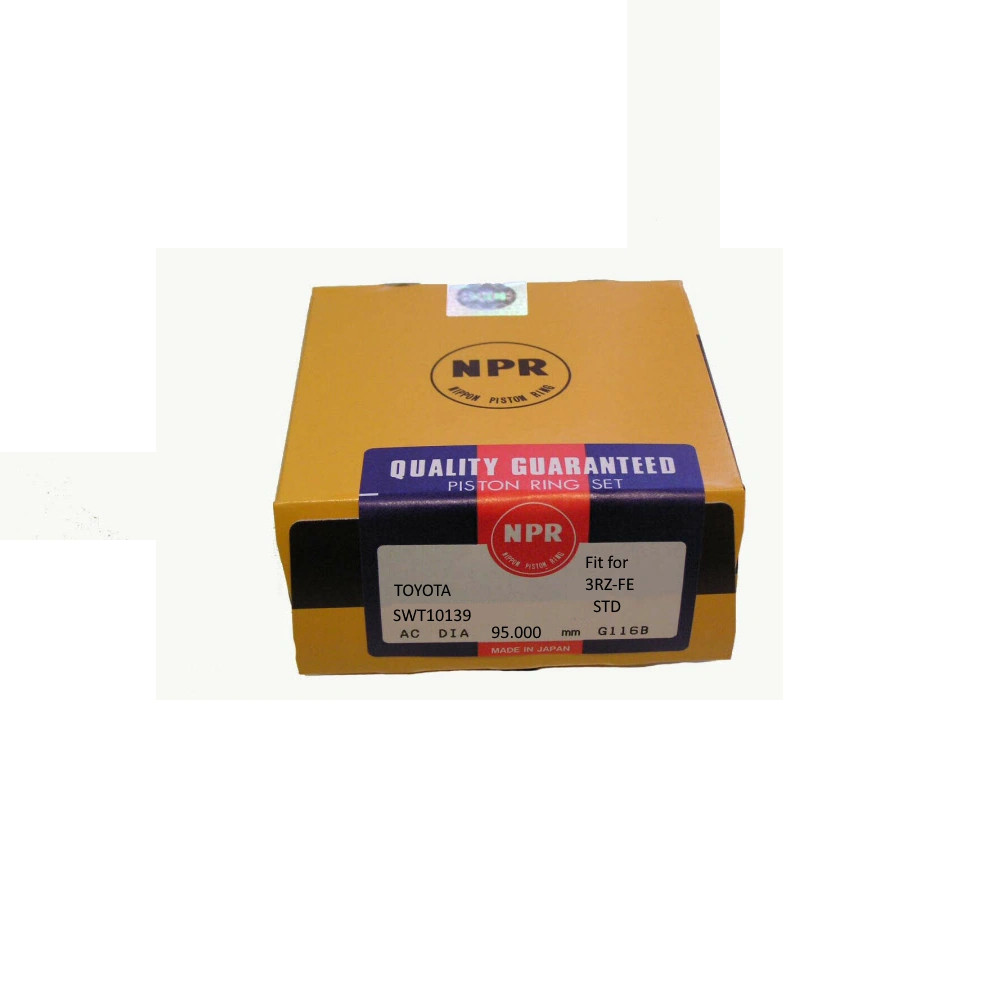 Piston Rings- Toyota 4Runner, Tacoma & T100 2.4L 2RZ & 2.7L 3RZ NPR ...