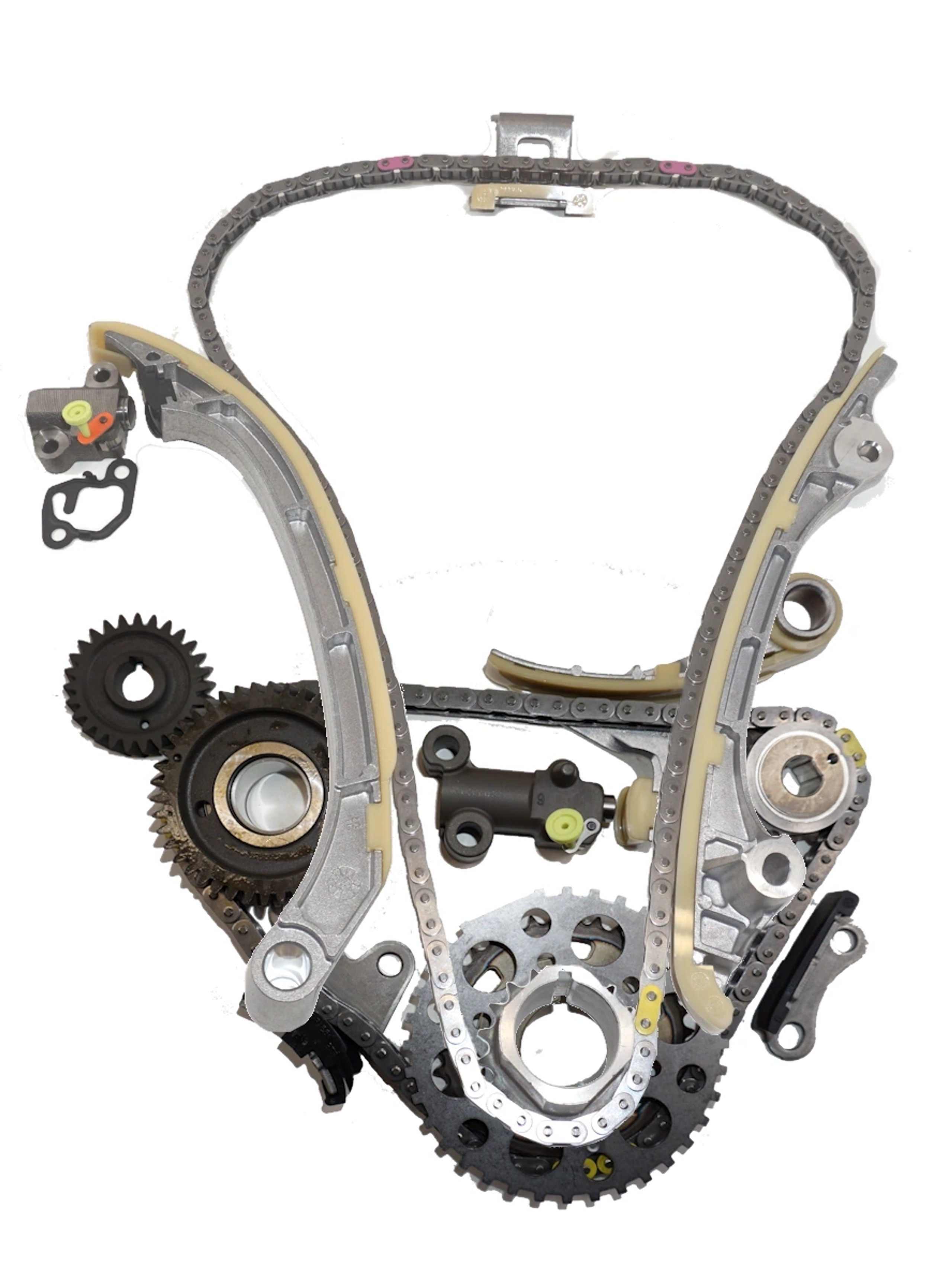Timing Set- Toyota 2.7L 2TR-FE 4Runner & Tacoma Complete Genuine Timing Chain Master Kit (2005 ...