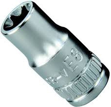 1/4-inch Drive E8 External Torx Shallow Socket - E8 Socket - YOTASHOP