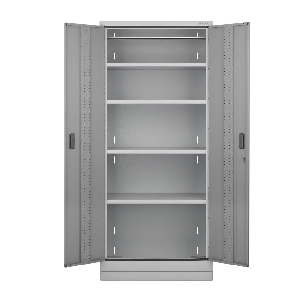 Gladiator Premier Pre Assembled White 84 Tall Cabinet