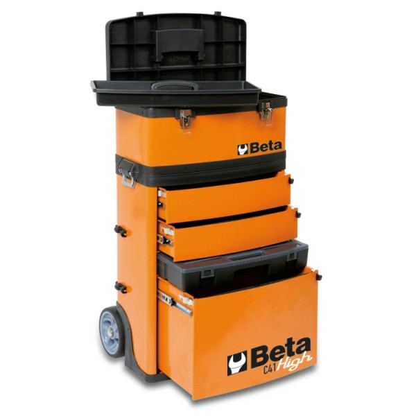 Beta Tools C41H-O Two-Module Tool Trolley