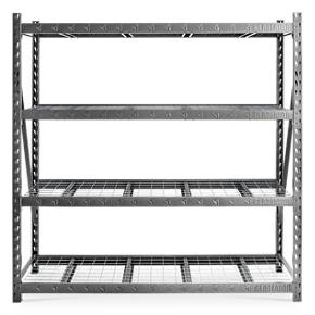 Gladiator 90" x 90" Heavy Duty Mega Rack with Four Adjustable Shelves