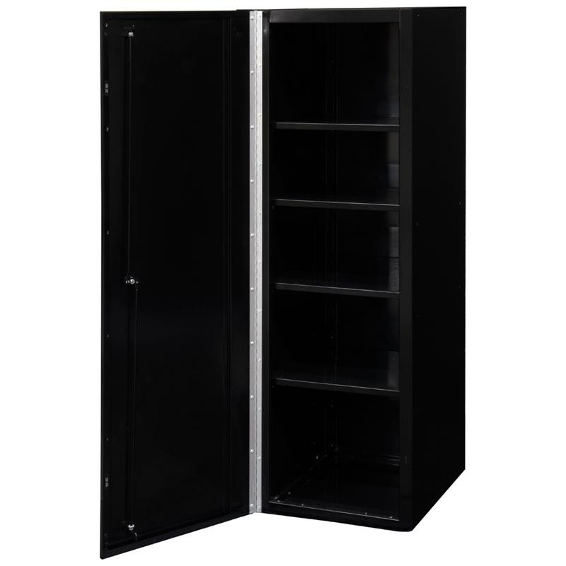 Extreme Tools DX Series 19” 4-Shelf Side Locker - Black w/Red Handle