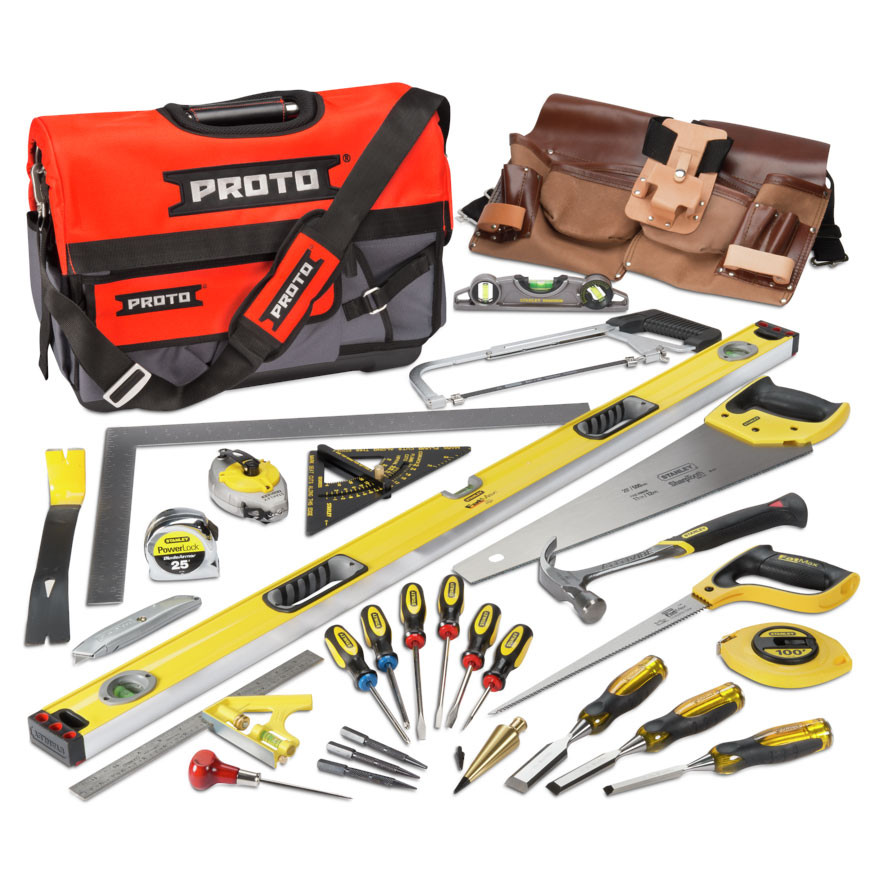 PROTO 30 PIECE CONTRACTOR'S TOOL SET