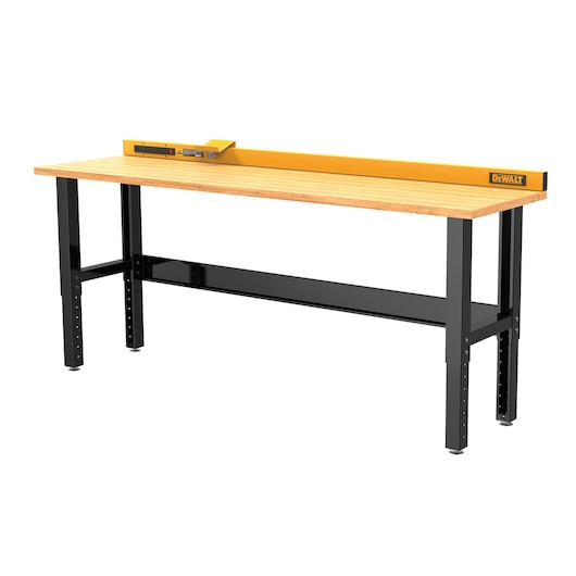 DEWALT 8 ft. Workbench with Butcher Block Wood Top